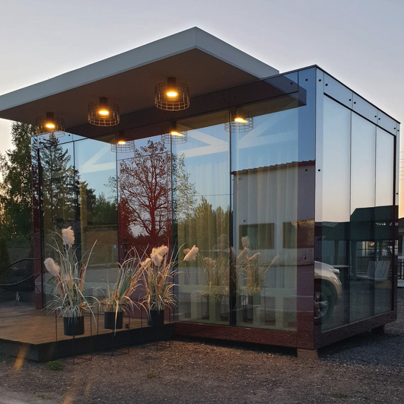 Soverom eller kontor 3,0 x 5,0m │15m2 - ScandiCamp modulhus - ScandiCamp.no