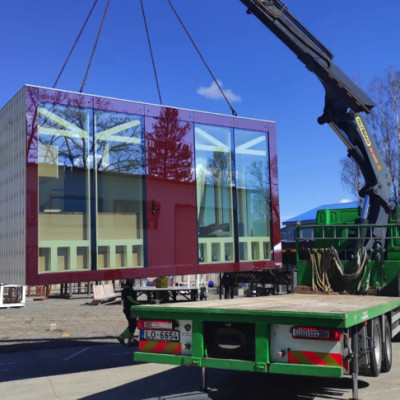 Soverom eller kontor 3,0 x 5,0m │15m2 - ScandiCamp modulhus - ScandiCamp.no